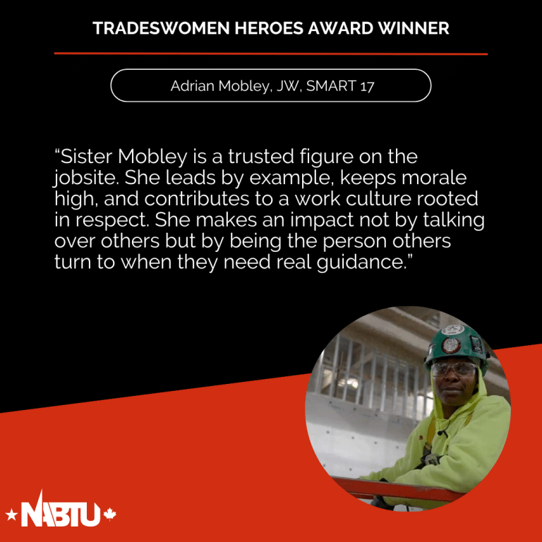 Tradeswomen Build Nations - NABTU
